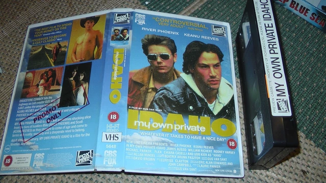 MY OWN PRIVATE Idaho VHS Video Big Box Timecode Sample Dealer Tape FOX ...