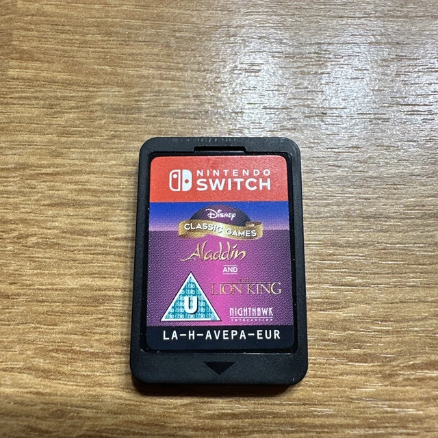 DISNEY CLASSIC GAMES: Aladdin & The Lion King (Nintendo Switch) £15.00 ...
