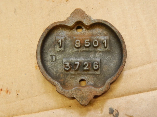 BLASON POÊLE Godin 3727 / 3726 petit modèle couleur émaillé Marron Bon ...