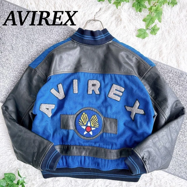 VINTAGE VINTAGE CLOTHING Avirex Arch logo Sagara patch Stadium jacket $632.23 - PicClick CA