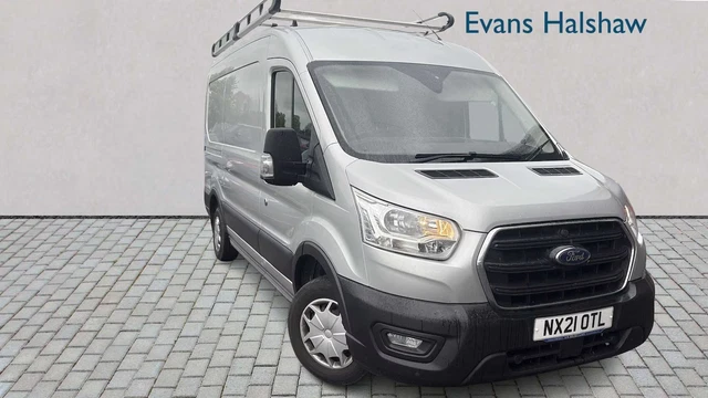 FORD TRANSIT 2.0 EcoBlue 130ps H2 Trend Van Medium Roof Van Diesel ...