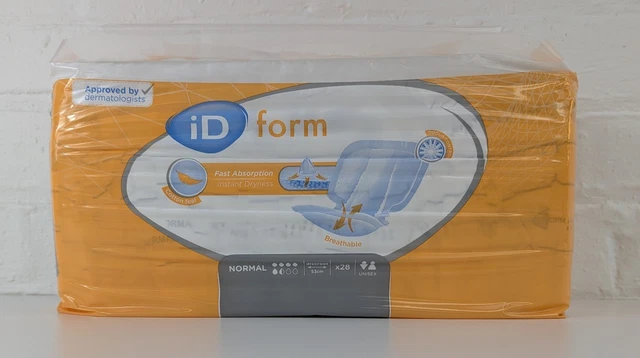 ID FORM NORMAL - Size 1 - Incontinence Pads - 5 Packs of 28 #232 £20.00 ...