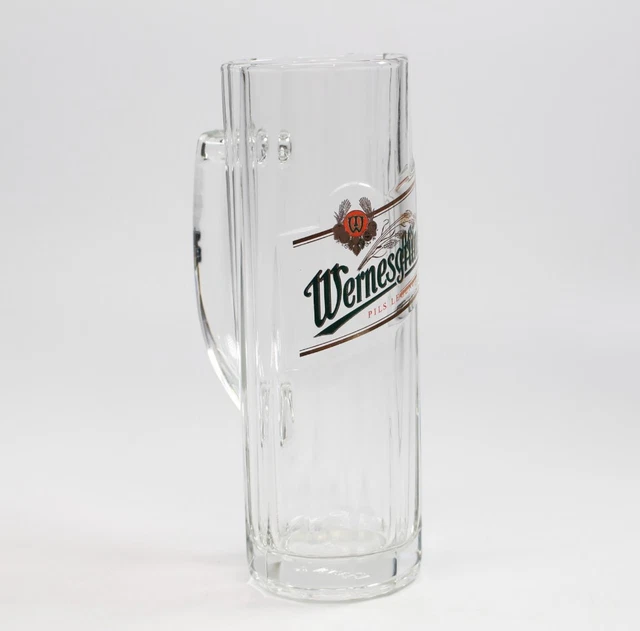 WERNESGRUNER PILS LEGENDE Vintage German Beer Glass Tankard 0.5L £11.99 ...