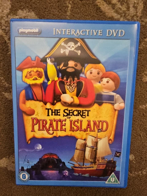 PLAYMOBIL THE SECRET Of Pirate Island Interactive Dvd Kids £5.69 ...