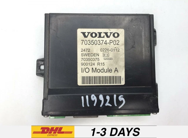 70350374-P02 VOLVO ECU Electronic Control Unit I/O Module Buses Coaches ...