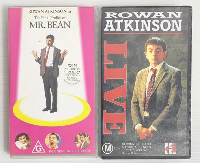 THE FINAL FROLICS of Mr Bean & Rowan Atkinson Live VHS, Classic Comedy ...