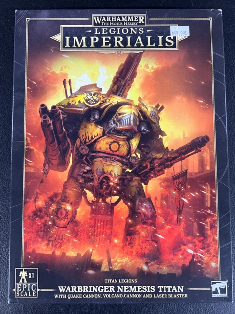 WARBRINGER NEMESIS TITAN Quake Cannon Legions Imperialis Warhammer 30k ...