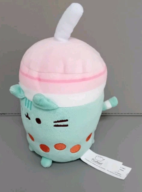 PUSHEEN GUND BOBA Bubble Tea Sips Soft Plush Toy £8.66 - PicClick UK