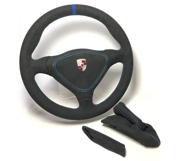 ALCANTARA PACKAGE STEERING wheel shifter ebrake puller Porsche 986 996 ...