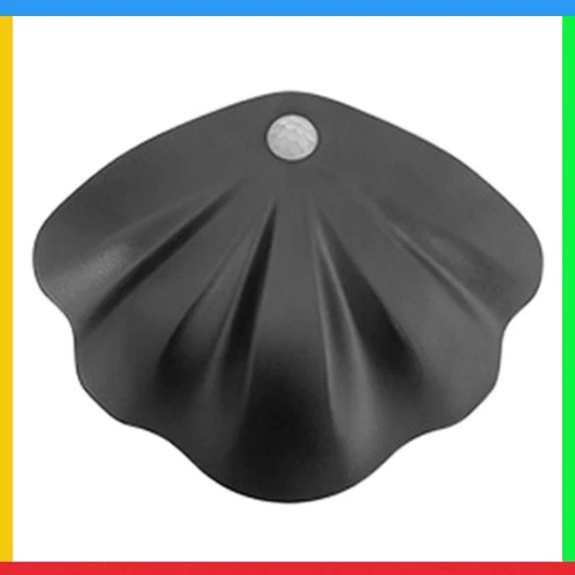 SHELL SHAPED BODY Sensor Light Magnetic Suction LED Night Light (Black ...