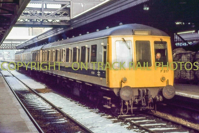 UK RAILWAY PHOTOGRAPH Of Class 116 Dmu P317. Rmdmu1St-11 £1.70 ...