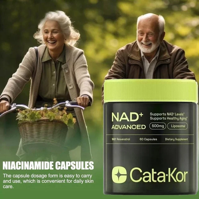 NAD+ ADVANCED 500MG Supplement for Anti-Aging, Energy,Focus / Nicotina ...