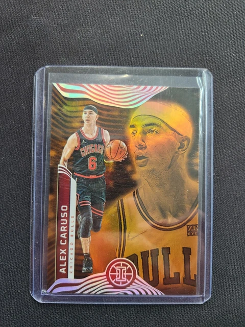 2021-22 PANINI ILLUSIONS Basketball Alex Caruso Orange Parallel #112 ...