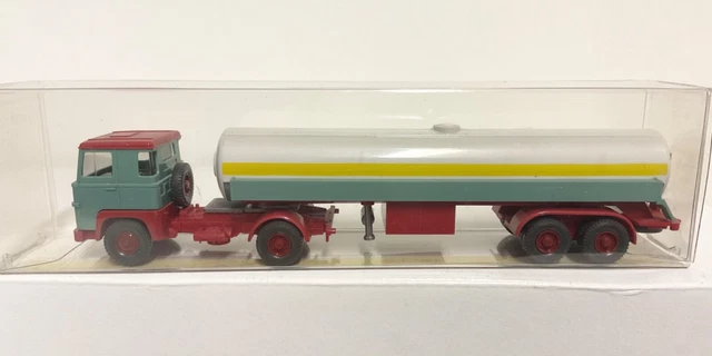WIKING 982 H0 1:87 ,,Scania 110 Frigen Tanksattelzug,, ,,Neuwertig in ...