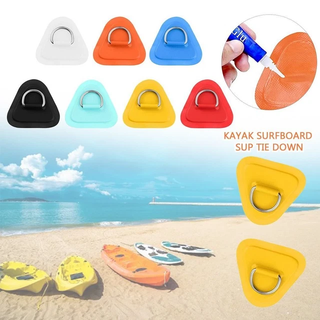 CANOE INFLATABLE BOAT Patch Raft Dinghy Kayak Surfboard SUP Tie Down ...