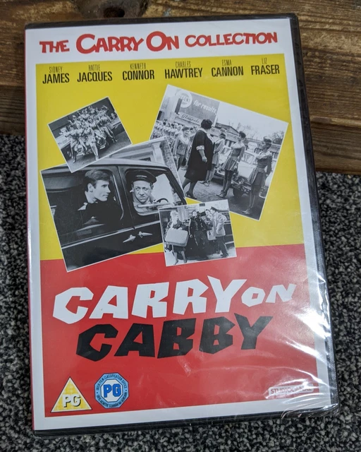 CARRY ON CABBY (DVD 1963) Vintage British Comedy ~ Sid James, Hattie ...