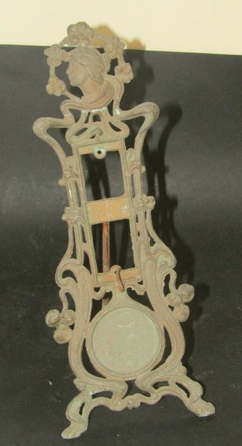 ANCIEN PORTE MONTRE à Gousset Art Nouveau métal Collection Déco 1900 ...