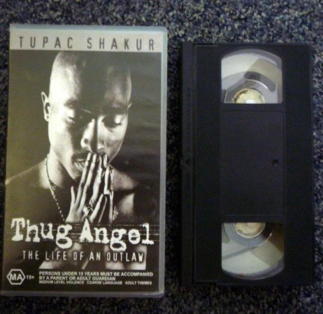 THUG ANGEL LIFE of an Outlaw Tupac Shakur VHS Music Video $19.95 ...