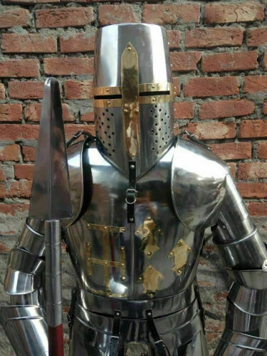 MEDIEVAL KNIGHT SUIT Of Templar Toledo Armor Combat Full Body Armour ...