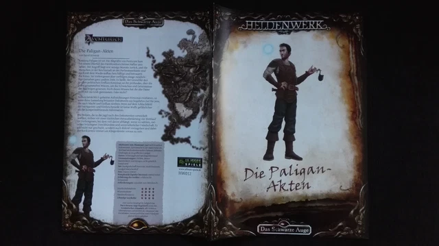 DAS SCHWARZE AUGE Dsa Dsa Heldenwerk 12 Die Paligan Akten Neuwertig ...