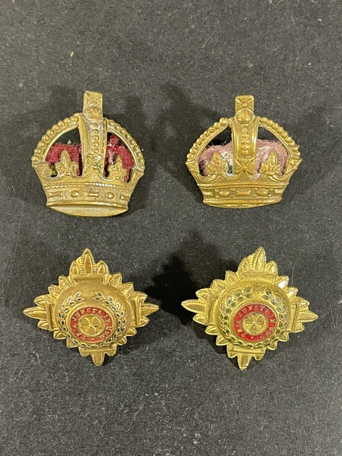 WW1 BRITISH ARMY, Lieutenant Colonel (Officer) Tudor Crown Shoulder ...
