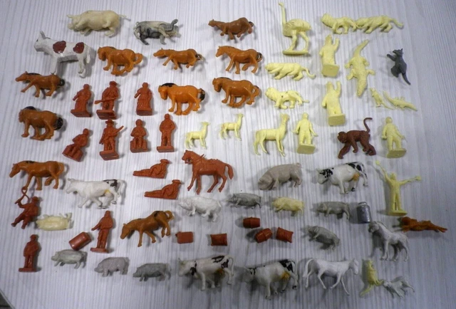 VINTAGE AIRFIX PLASTIC Zoo & Farm Animals 1/72 (Approx 70 Figures) £8. ...