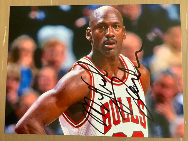 Michael Jordan Autographe À VENDRE! - PicClick FR