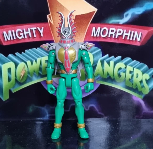 MIGHTY MORPHIN POWER Rangers : SPD - Evil Space Alien RARE Green ...