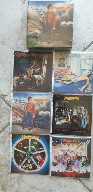 MARILLION RARE BOX Set Japan Deleted Mini Cd Papersleeve Cd With Obi ...