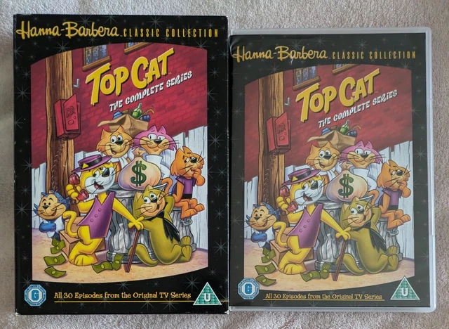 TOP CAT THE Complete Original Series Uk Dvd 5 Disc Box Set - Hanna ...