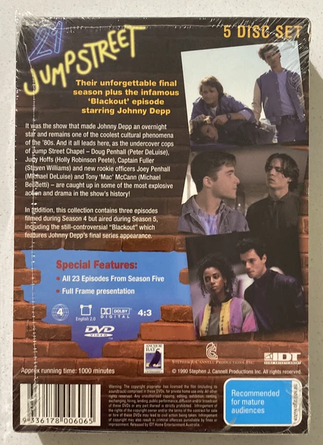 21 JUMP STREET : Season 5 (R4 DVD, 1990) - Free Postage BRAND NEW ...
