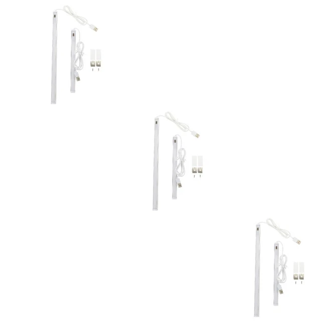 3 PCS MOTION Activated under Cabinet Lights Led Cupboard Rechargeable £ ...
