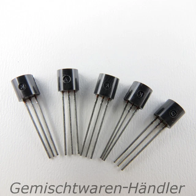 5X TRANSISTOR BF493S Transistor: Bipolaire PNP 350V 500mA 625mW TO92 ...