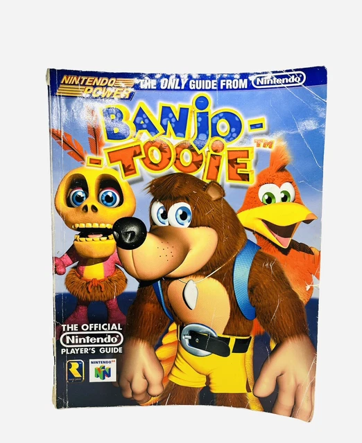 NINTENDO POWER BANJO Tooie Official Players Guide N64 Strategy Maps ...
