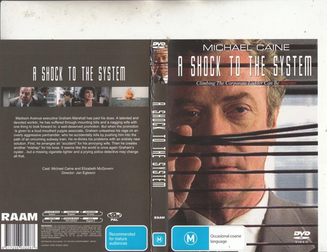 A SHOCK TO The System-1990-[Michael Caine]-RAAM Multimeadia-Movie RM ...