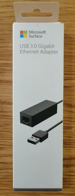 GENUINE MICROSOFT SURFACE USB 3.0 to Gigabit Ethernet Adapter model ...