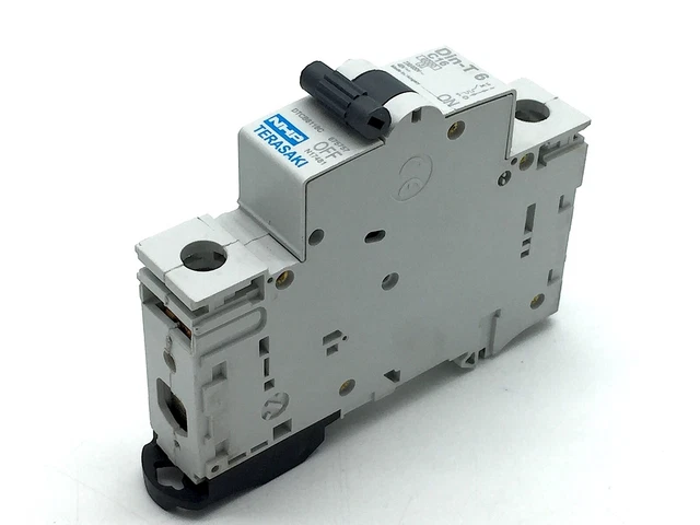 NHP TERASAKI MCB Miniature Circuit Breaker DIN-T6 C16 6kA 1P 230/240V ...