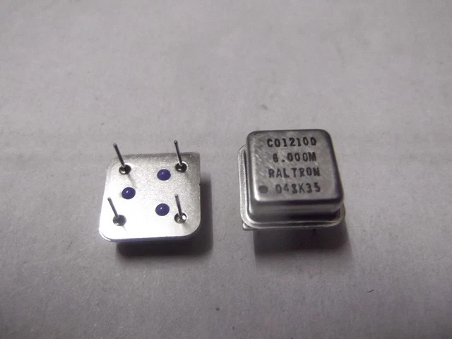 QUARZ OSZILLATOR RALTRON C012100- 6 .000 MHZ EUR 2,20 - PicClick DE