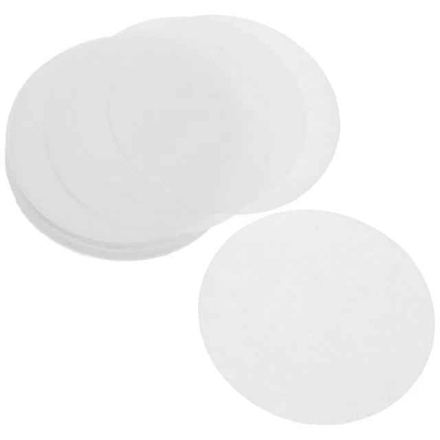 100 PCS ROUND Coffee Filter Paper Filters Drip Machines Espresso £7.29 ...