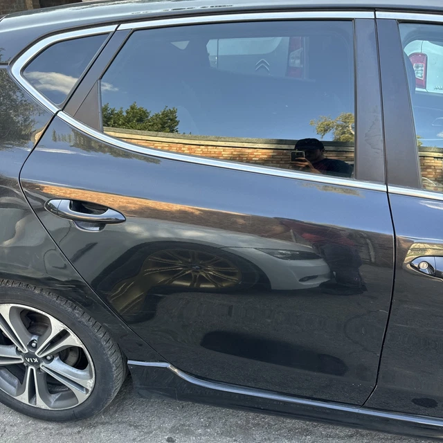 DOOR KIA CEED Mk2 2012-2018 Driver Right Rear O/S Black 1K Collection ...