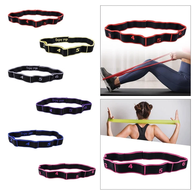 SANGLE DE YOGA, sangle d'étirement, sangle extensible pour gymnastique ...