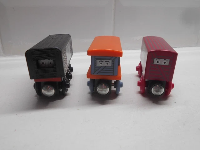 WOODEN THOMAS THE tank engine trains diesel dart and den in disguise £ ...