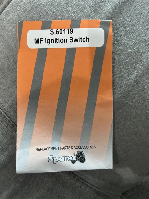 S.60119 MF IGNITION Switch,Starter Switch replaces 504809M91 tractor MF ...