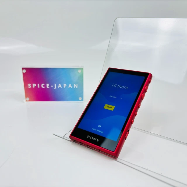 SONY NW-A105 RED Walkman Portable Audio Player High Res English JP ...