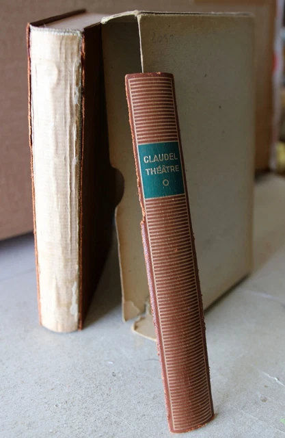 PAUL CLAUDEL THÉÂTRE 1 et 2 La pléiade EUR 10,00 - PicClick FR
