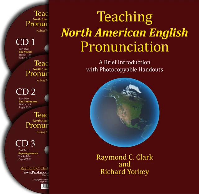 TEACHING NORTH AMERICAN English Pronunciation Text/CD's Set $98.53 ...