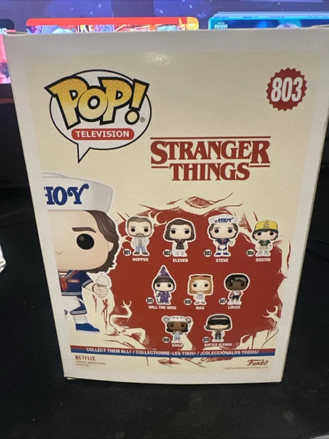 FUNKO POP 803 - Steve Harrington, Stranger Things 3, Scoops Ahoy Outfit ...