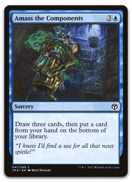 AMASS THE COMPONENTS #41 (NM) Iconic Masters IMA Magic MTG £2.03 ...