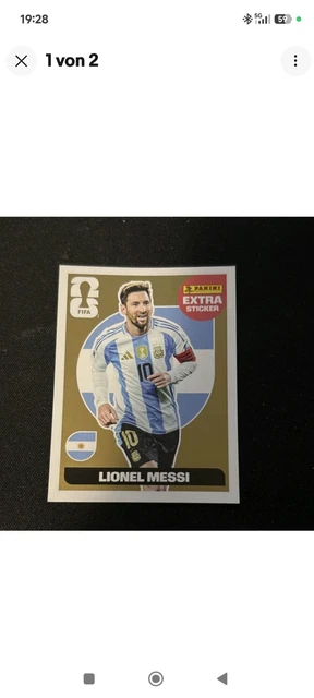 LIONEL MESSI GOLD Extra Sticker Panini WM 2026 EUR 110,00 - PicClick DE