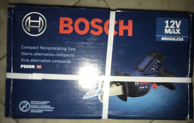 BOSCH PS60 12V Max Compact Li-Ion Pocket Reciprocating Saw (Tool Only ...